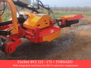 BV2 or BV3 Expandable Deck Mower with TORNADO Trimmer-Line Weeder ...